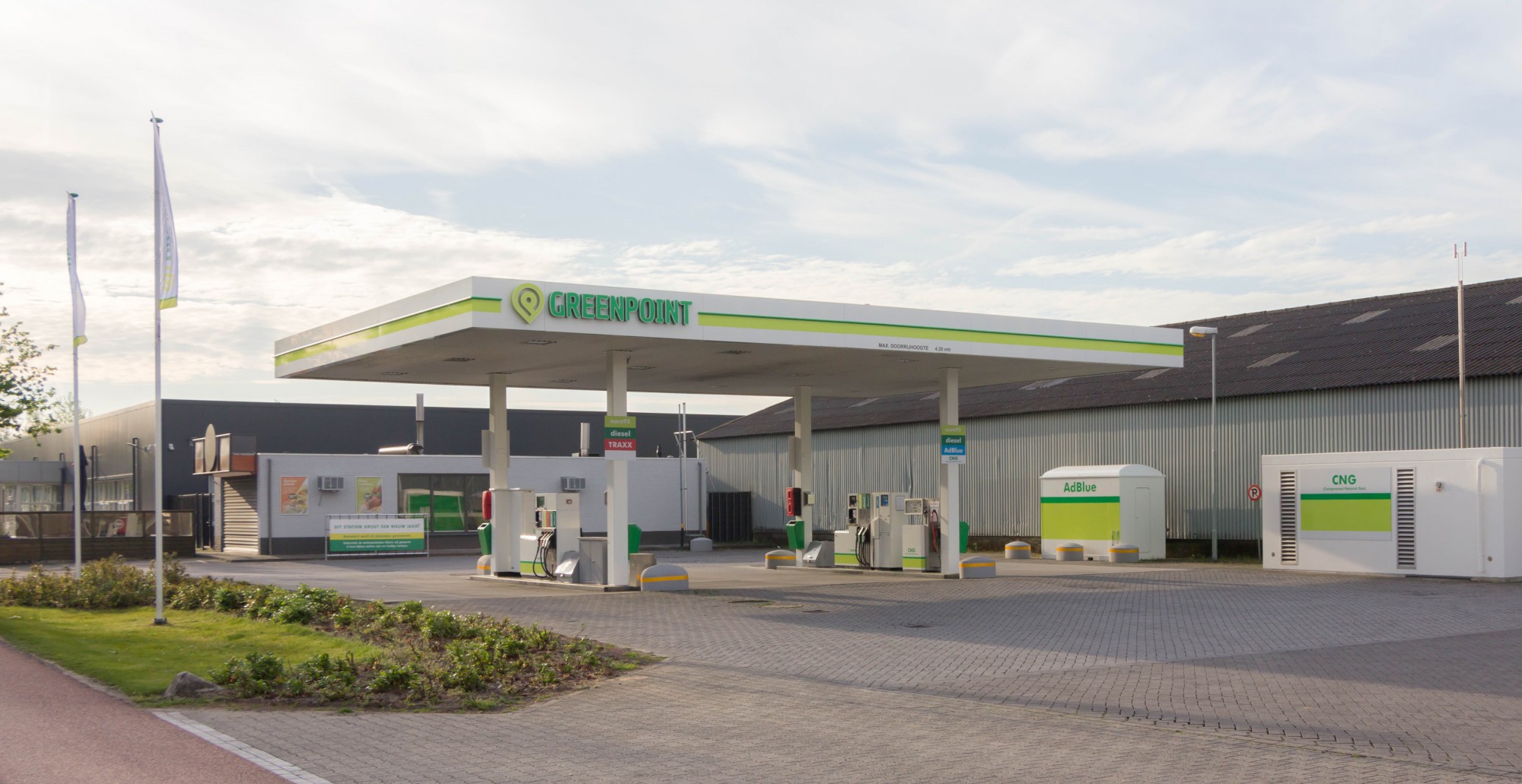 Tankstation Greenpoint Uden met duurzame brandstoffen