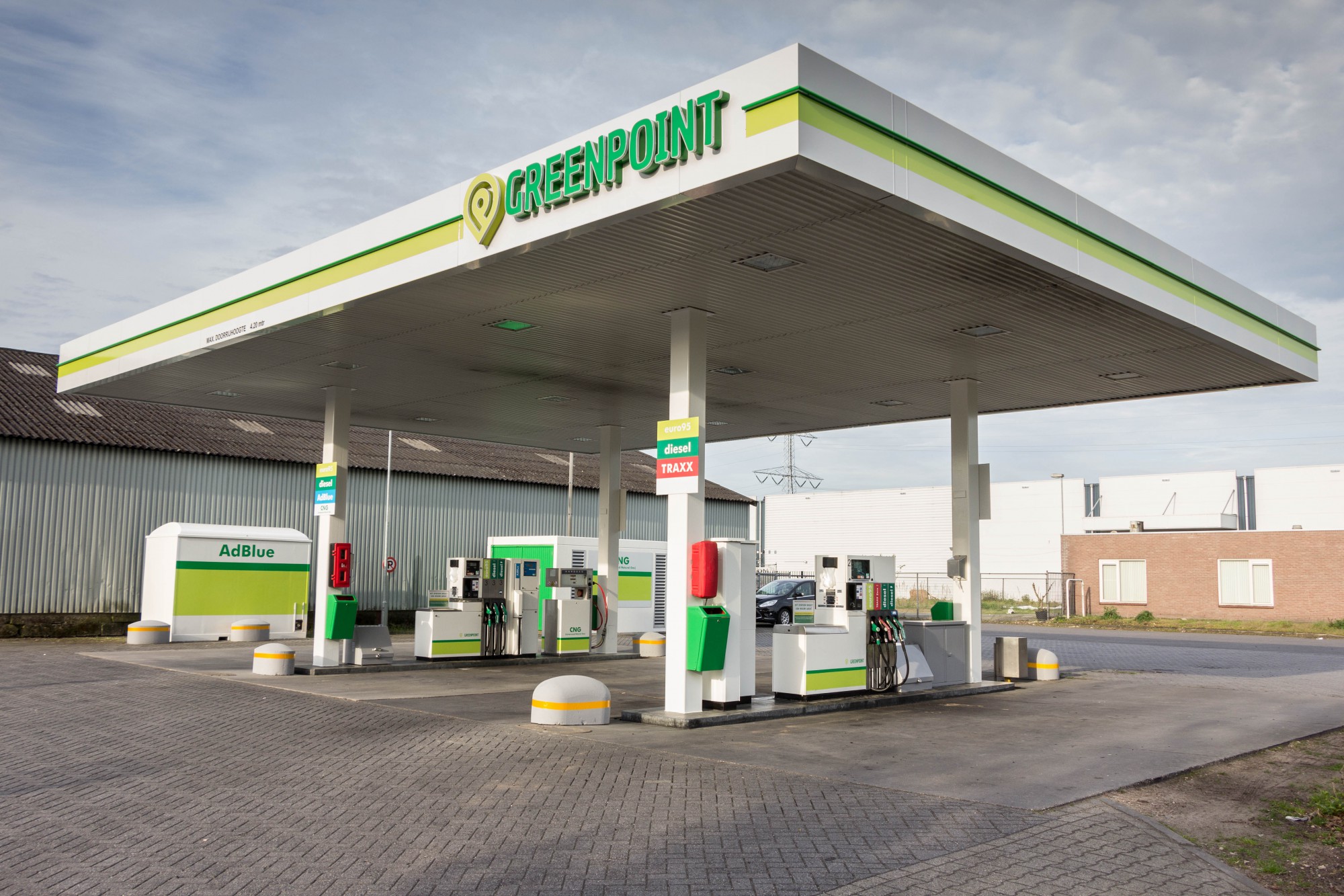Tankstation Greenpoint Uden met duurzame brandstoffen - Greenpoint Fuels