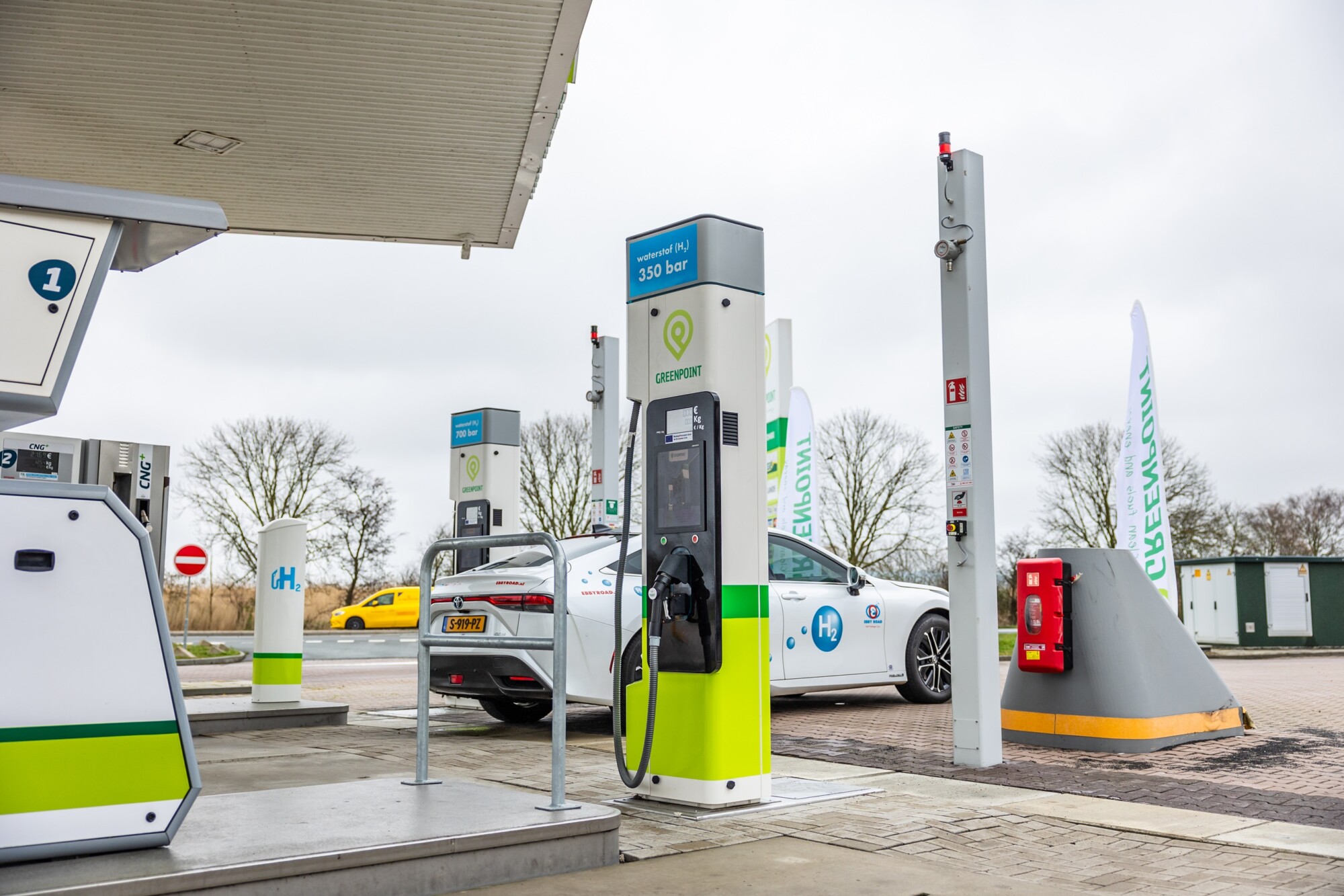 Feestelijke opening nieuw Greenpoint waterstof tankstation
